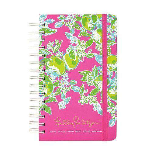 Lilly Pulitzer 17 Month Medium 2016 Agenda in Pink Lemonade – Country ...