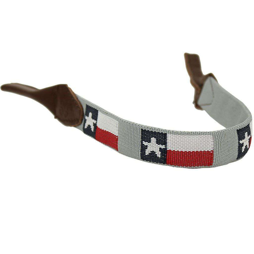 39th Parallel Texas Needlepoint Sunglass Strap – Country Club Prep