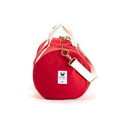 Hampton Duffel in Fire Red by Blue Claw Co. – Country Club Prep