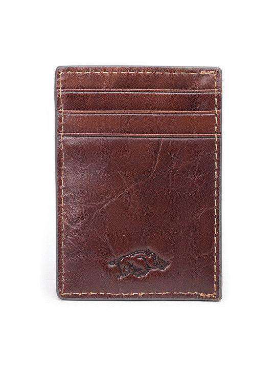 Jack Mason Arkansas Razorbacks Tailgate Multicard Front Pocket Wallet ...