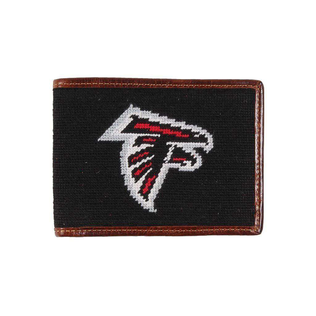Smathers & Branson Atlanta Falcons Needlepoint Wallet – Country Club Prep