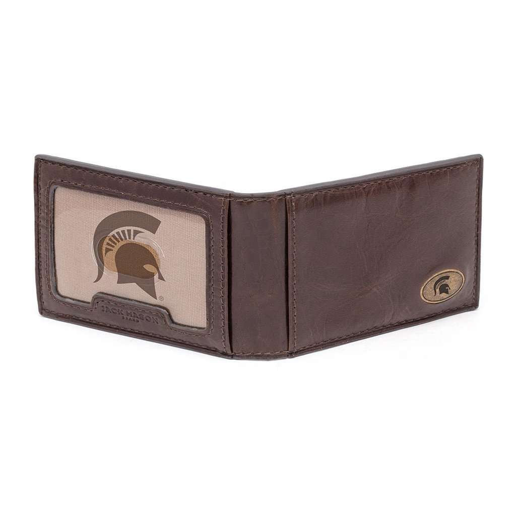 Jack Mason Michigan State Spartans Legacy Flip Bifold Front Pocket ...