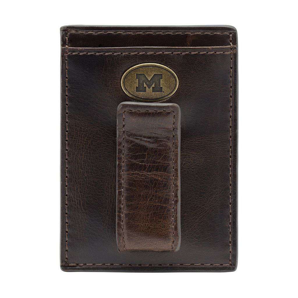 Jack Mason Michigan Wolverines Legacy Multicard Front Pocket Wallet ...