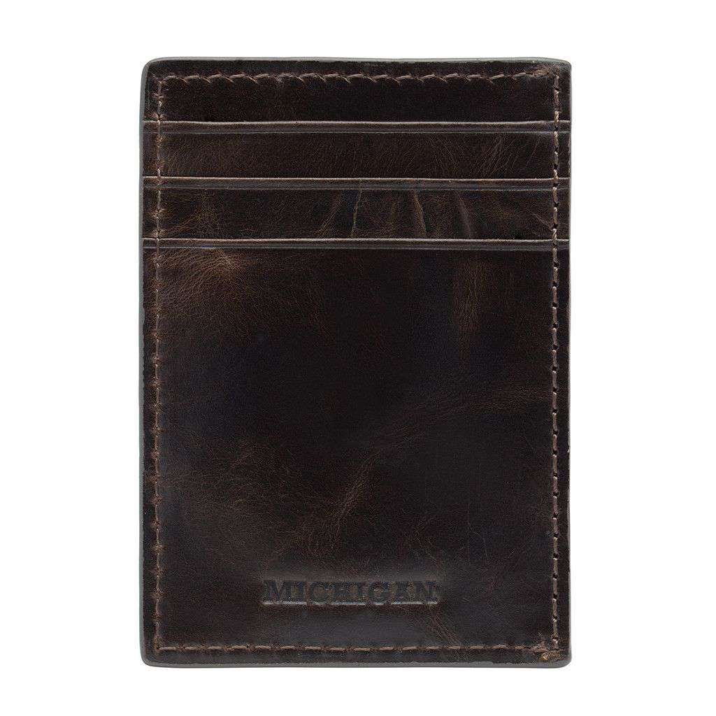 Jack Mason Michigan Wolverines Legacy Multicard Front Pocket Wallet ...
