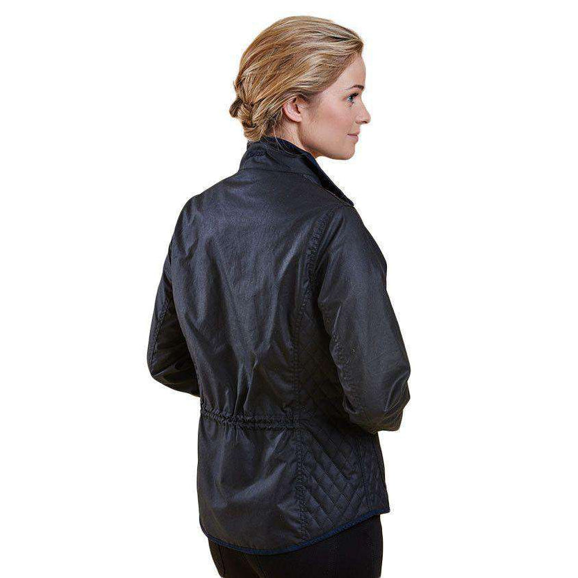 Barbour Holsteiner Wax Jacket in Navy – Country Club Prep