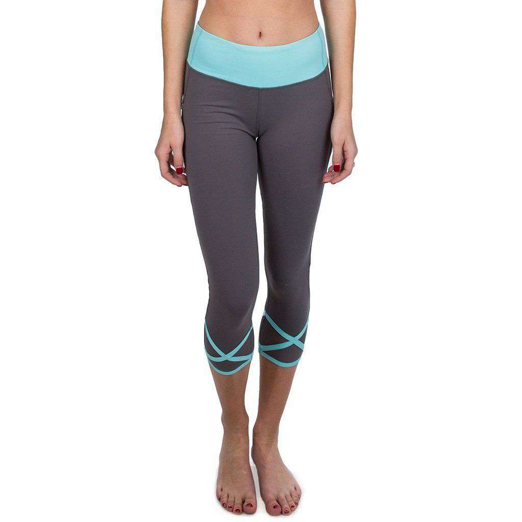 Lauren James Anything But Basic Legging in Cool Grey – Country Club Prep