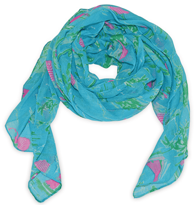 Island Time Scarf by All For Color – Country Club Prep